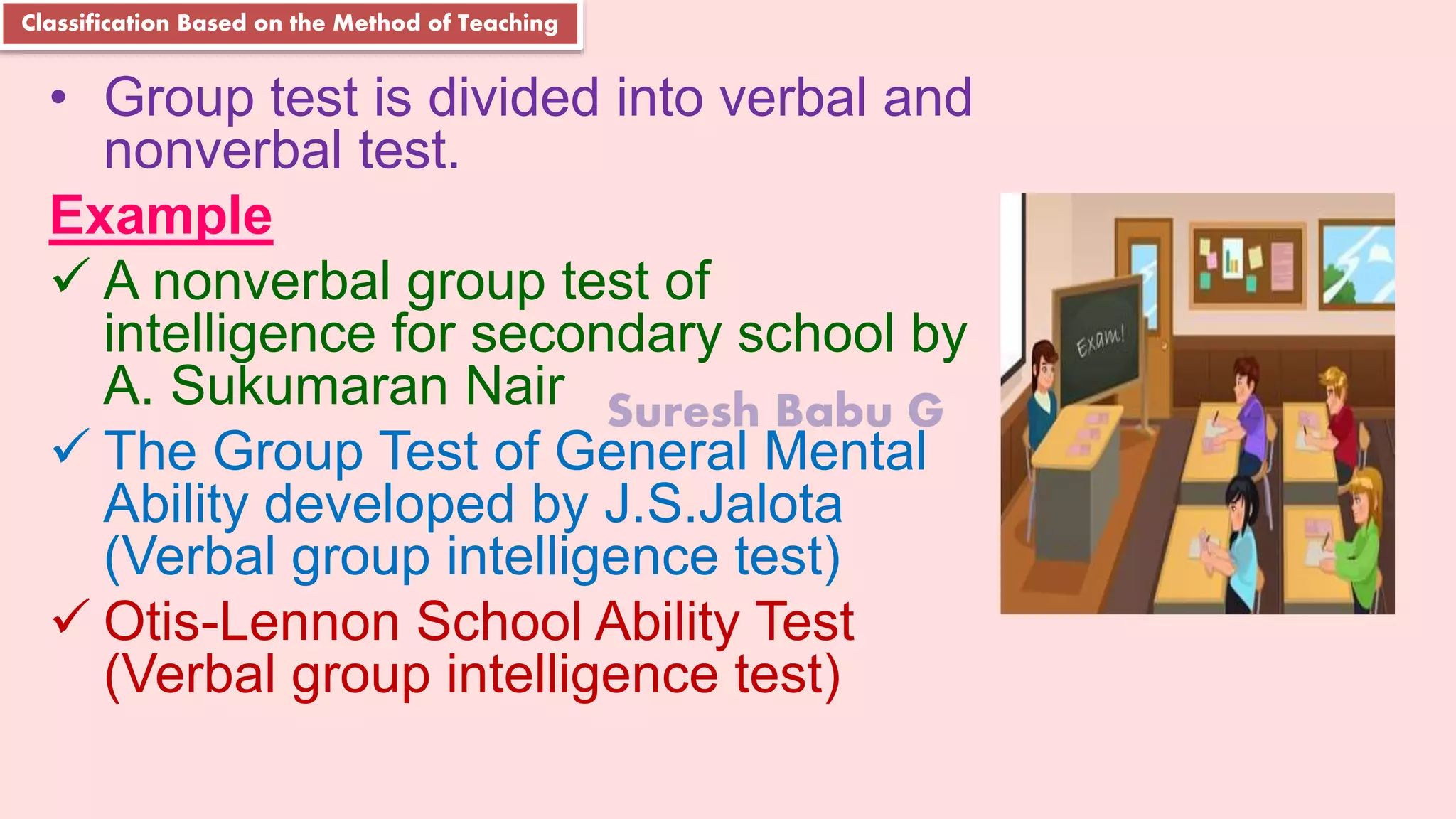 Intelligence Test - Categories of Intelligence tests – uses and ...
