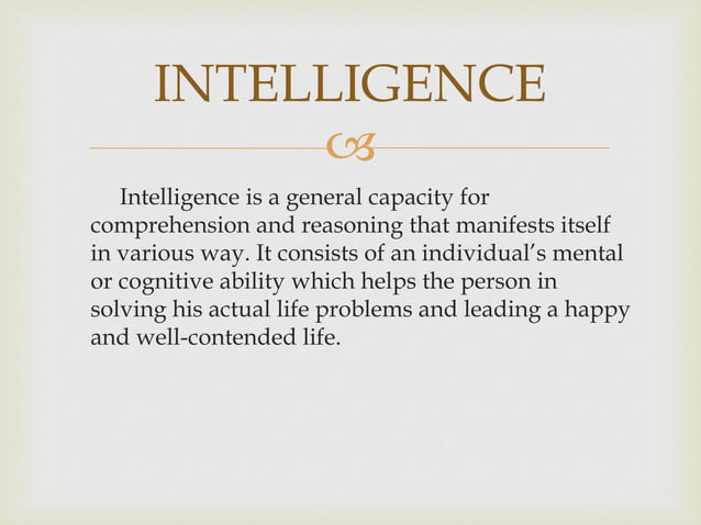 Standardized tool for Intelligence test. | PPTX | Standardized Testing ...