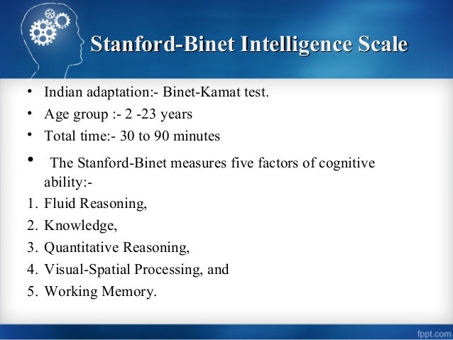 Binet kamat test of intelligence manual - pnatodays