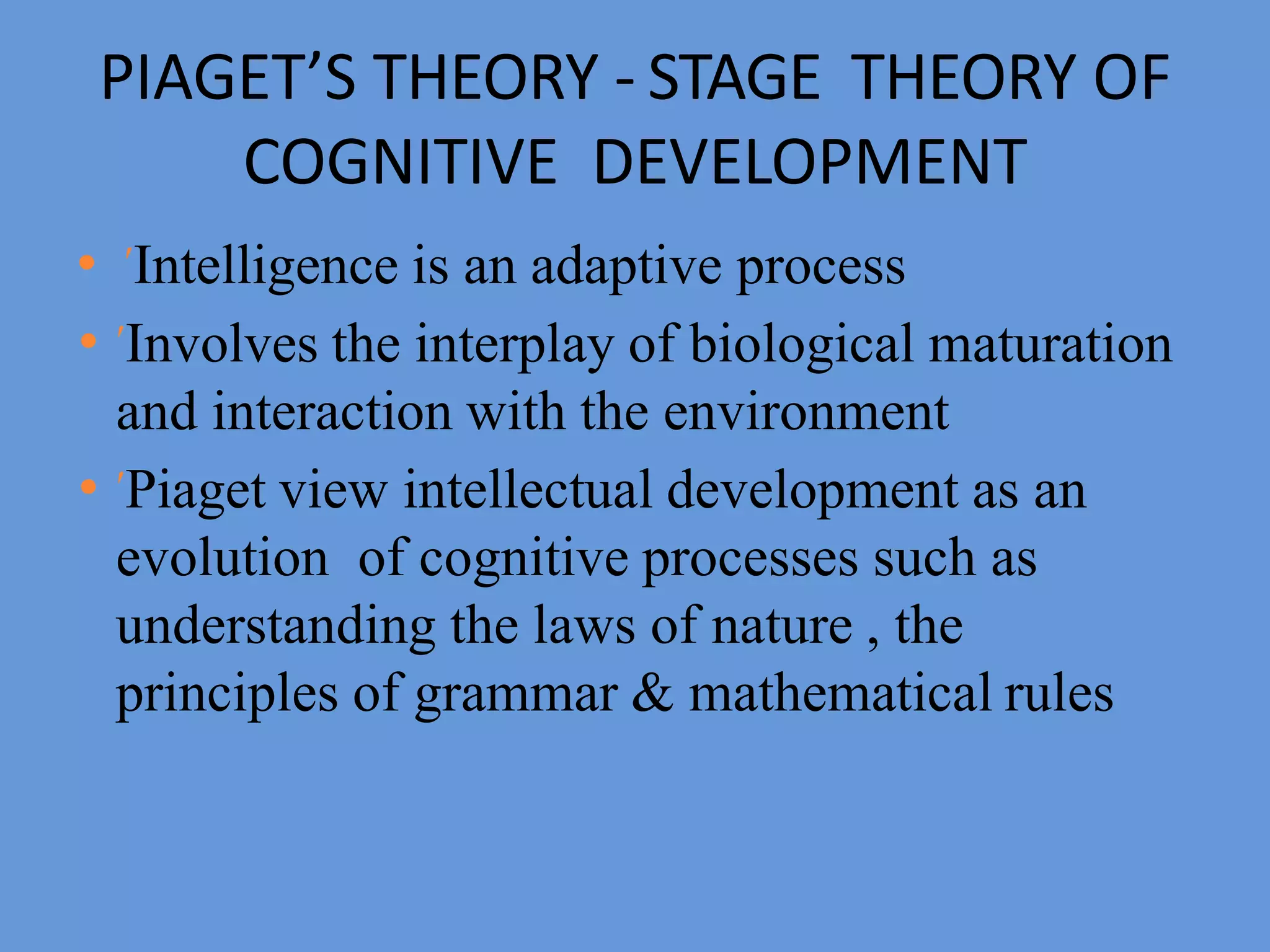 Intelligence theories part 1 ,2,3,4 | PPT