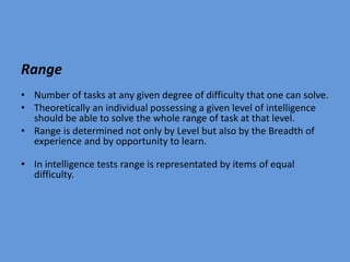 Intelligence theories part 1 ,2,3,4 | PPTX