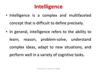 Intelligence Theory by R. Sternberg.raww