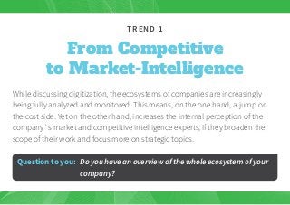 Intelligence Trends 2017 - Snapshot of Market and Competitive ...