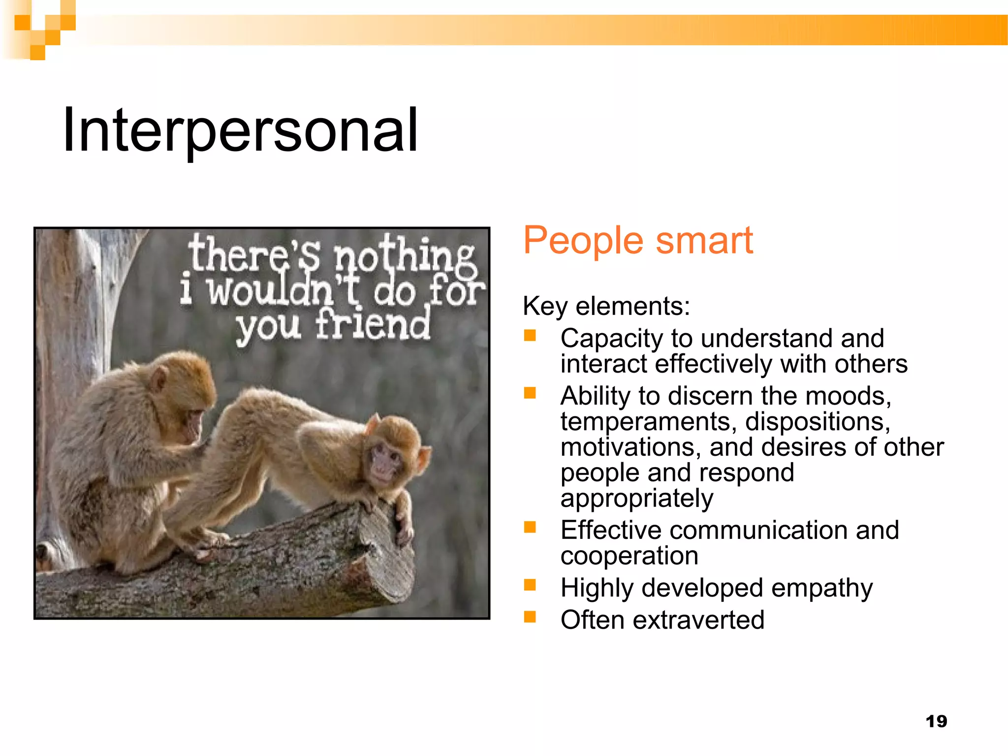 Intelligence Types Test | PPT