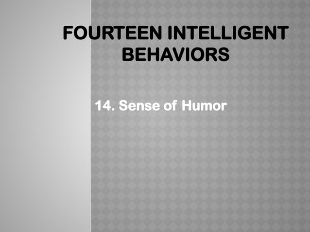 Intelligent-behaviors.PPT.pptxvvvvvvvvvvv | PPT