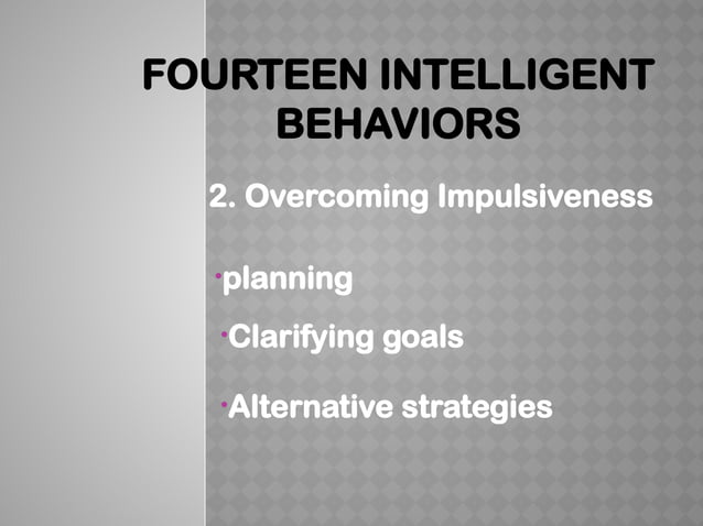 Intelligent-behaviors.PPT.pptxvvvvvvvvvvv | PPT