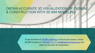 Intelligent 3D BIM 3D Modeling for Architectural Visualization- Top BIM ...