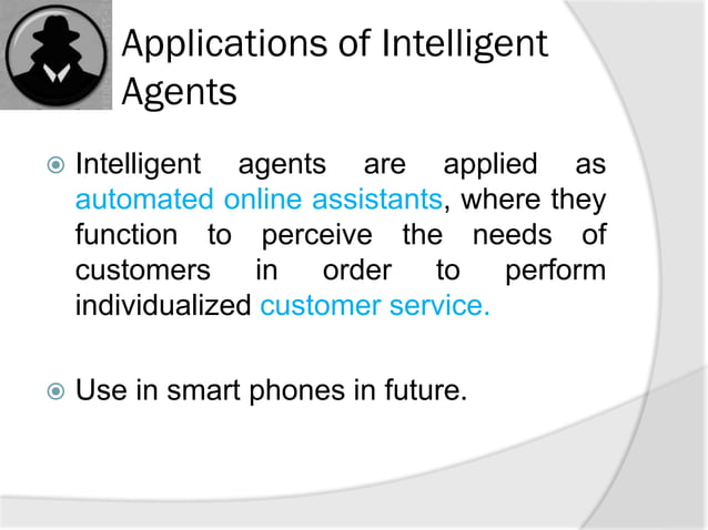 Intelligent agent | PPT