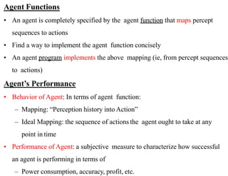 Intelligent (Knowledge Based) agent in Artificial Intelligence | PDF