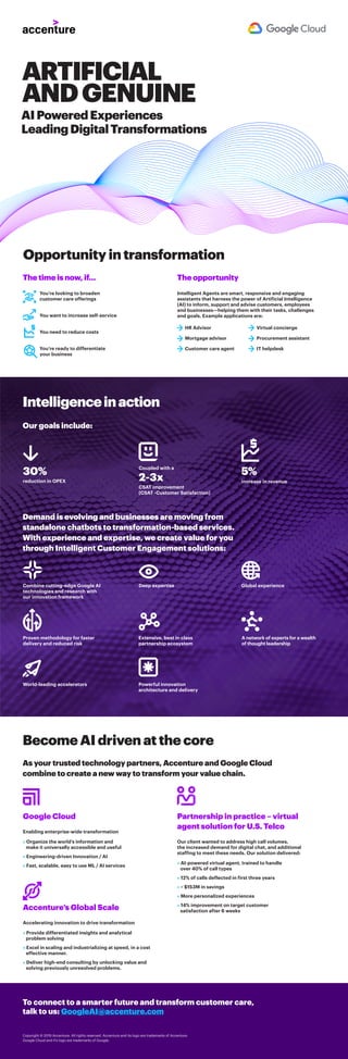 Intelligent Agent - Accenture Google Cloud Business Group | PDF | Cloud ...