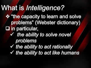 Intelligent agents | PPT