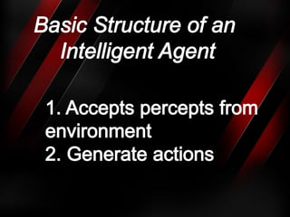 Intelligent agents | PPT