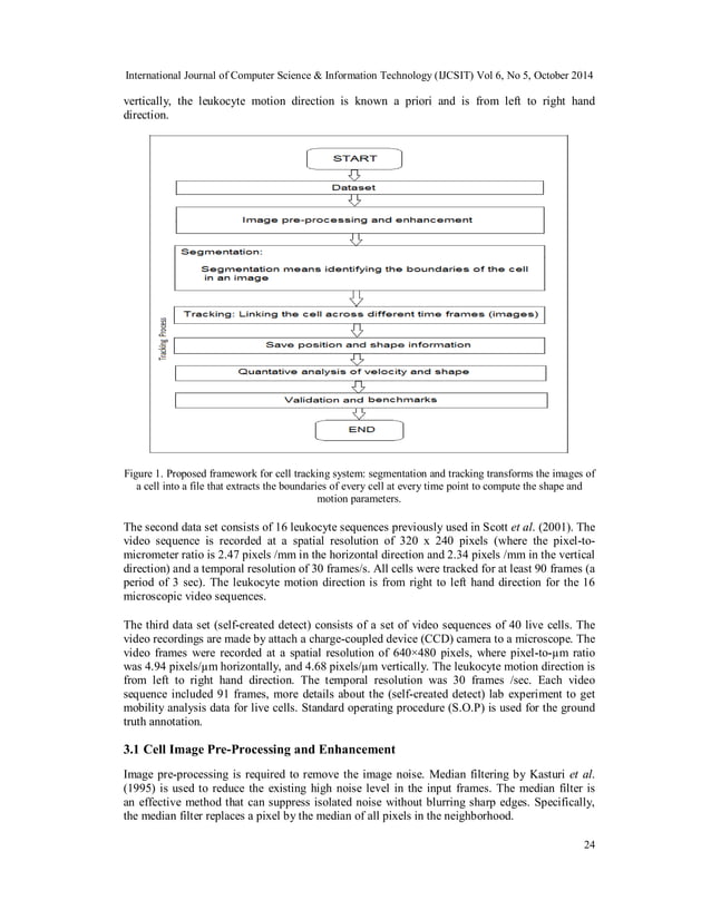 Intelligent algorithms for cell tracking and image segmentation | PDF