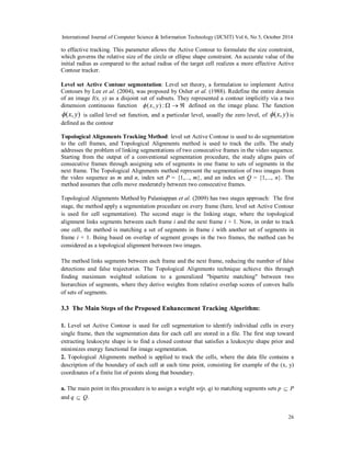 Intelligent algorithms for cell tracking and image segmentation | PDF