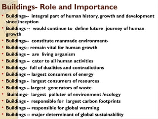 Planning and Designing Intelligent and Green Building | PPTX