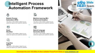 Intelligent automation continuum PowerPoint presentation slides | PDF
