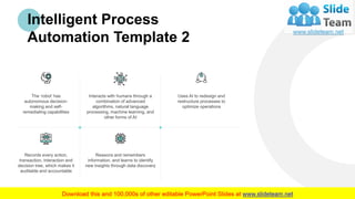 Intelligent automation continuum PowerPoint presentation slides | PDF