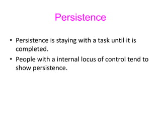Intelligent behavior | PPTX