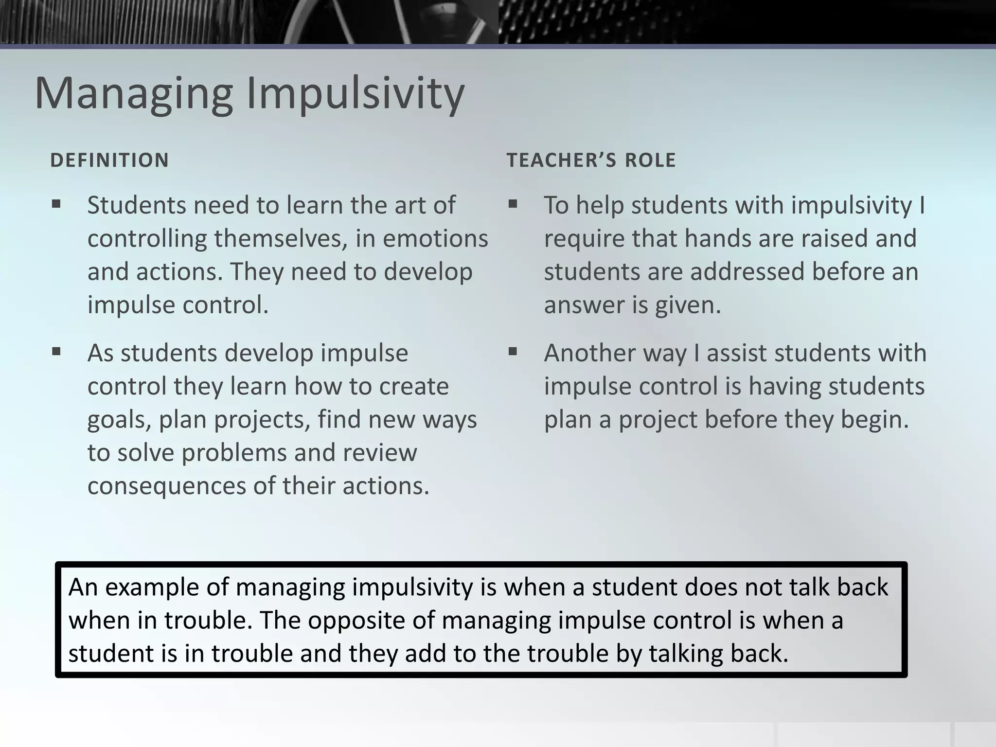 Intelligent behaviors | PPTX