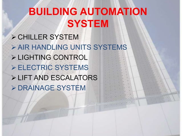 Intelligent building | PPTX