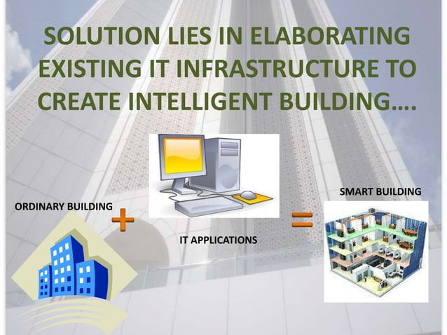 Intelligent building | PPTX