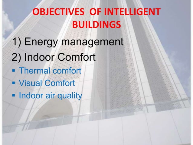 Intelligent building | PPTX
