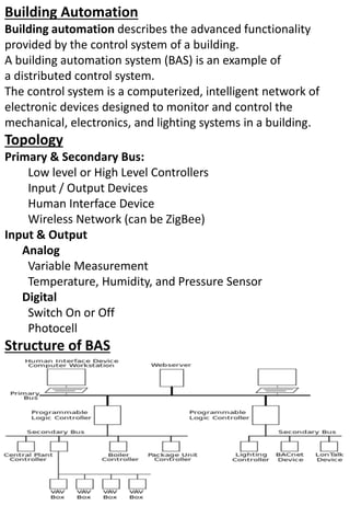 Intelligent building | PDF
