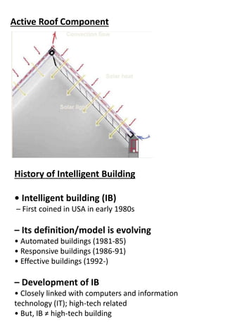 Intelligent building | PPTX