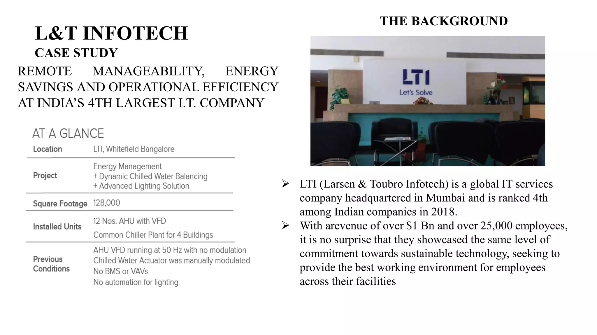 Intelligent building case study | PDF