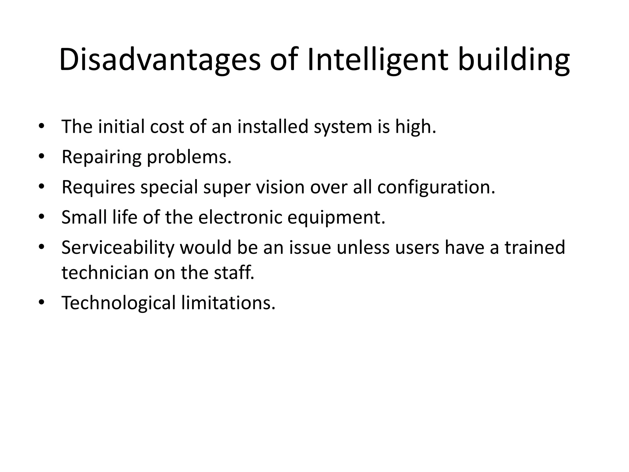 Intelligent building ppt | PPTX
