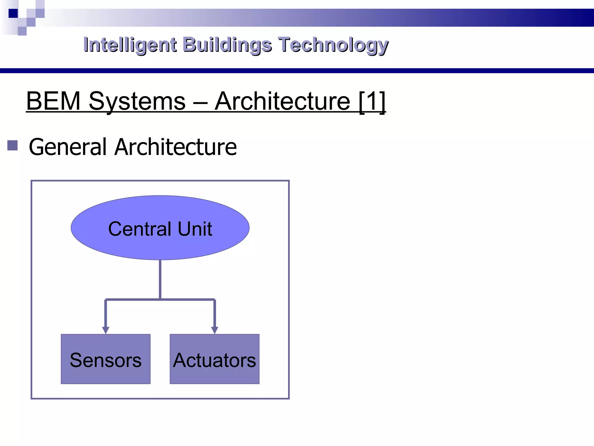 Intelligent building system | PPT | Power and Energy Industry | Industries