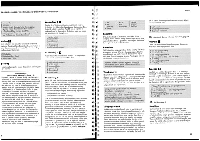 Intelligent business pre-intermediate teacher's book | PDF