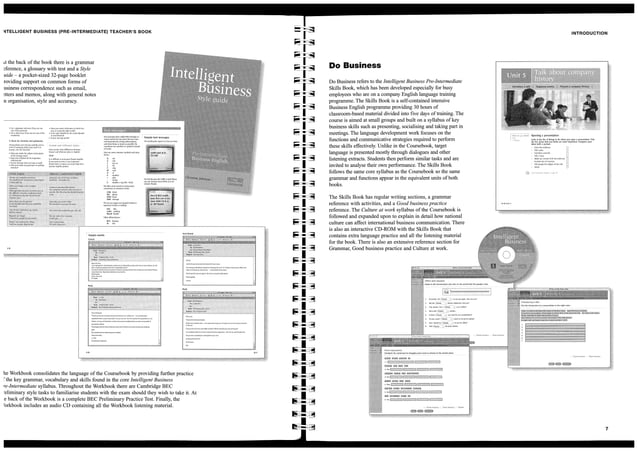 Intelligent business pre-intermediate teacher's book | PDF