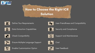 Intelligent Character Recognition (ICR): The Ultimate Guide | PPT