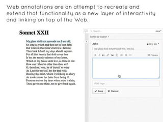 Web Annotation - Jake Hartnell | PDF