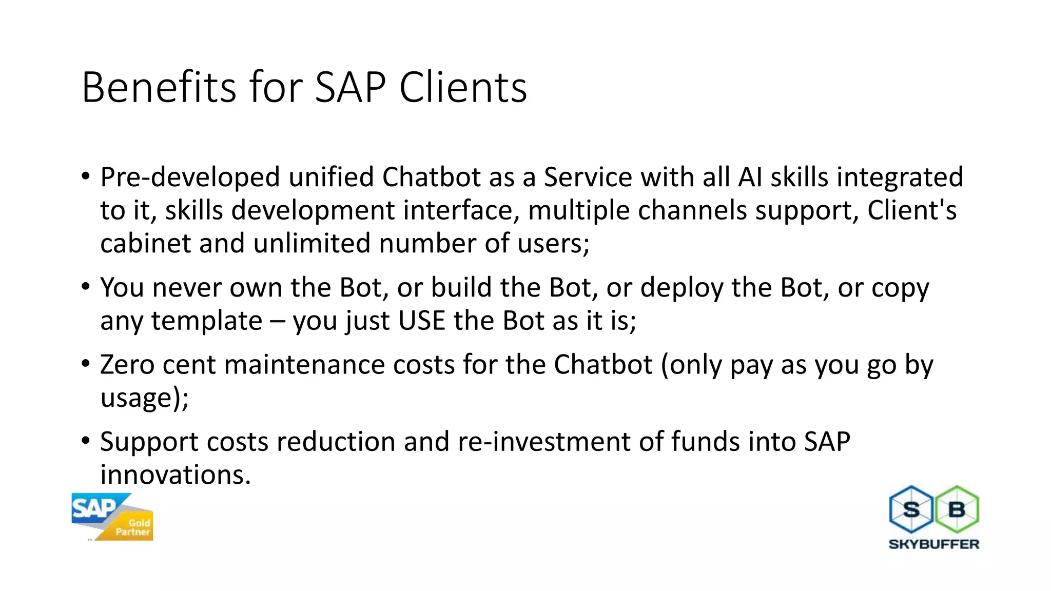 Intelligent Decision Dimensions SAP certified Add-on | PPTX | Cloud ...