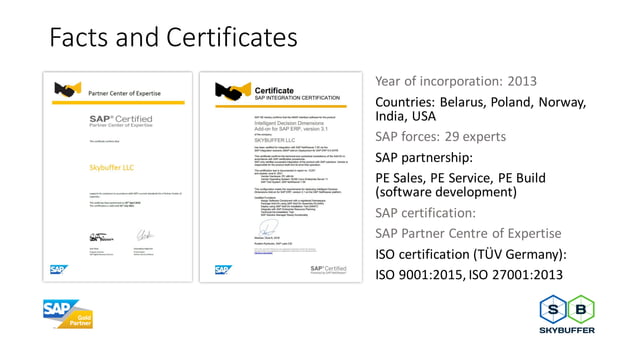 SAP certified Add-on of Intelligent Decision Dimensions powered by SAP ...