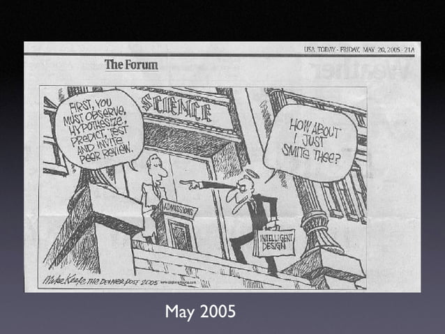 Intelligent Design - The Modern Challenge to Darwinism | PPT