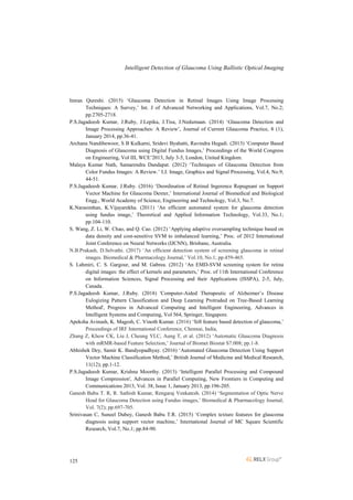 Intelligent Detection of Glaucoma Using Ballistic Optical Imaging | PDF
