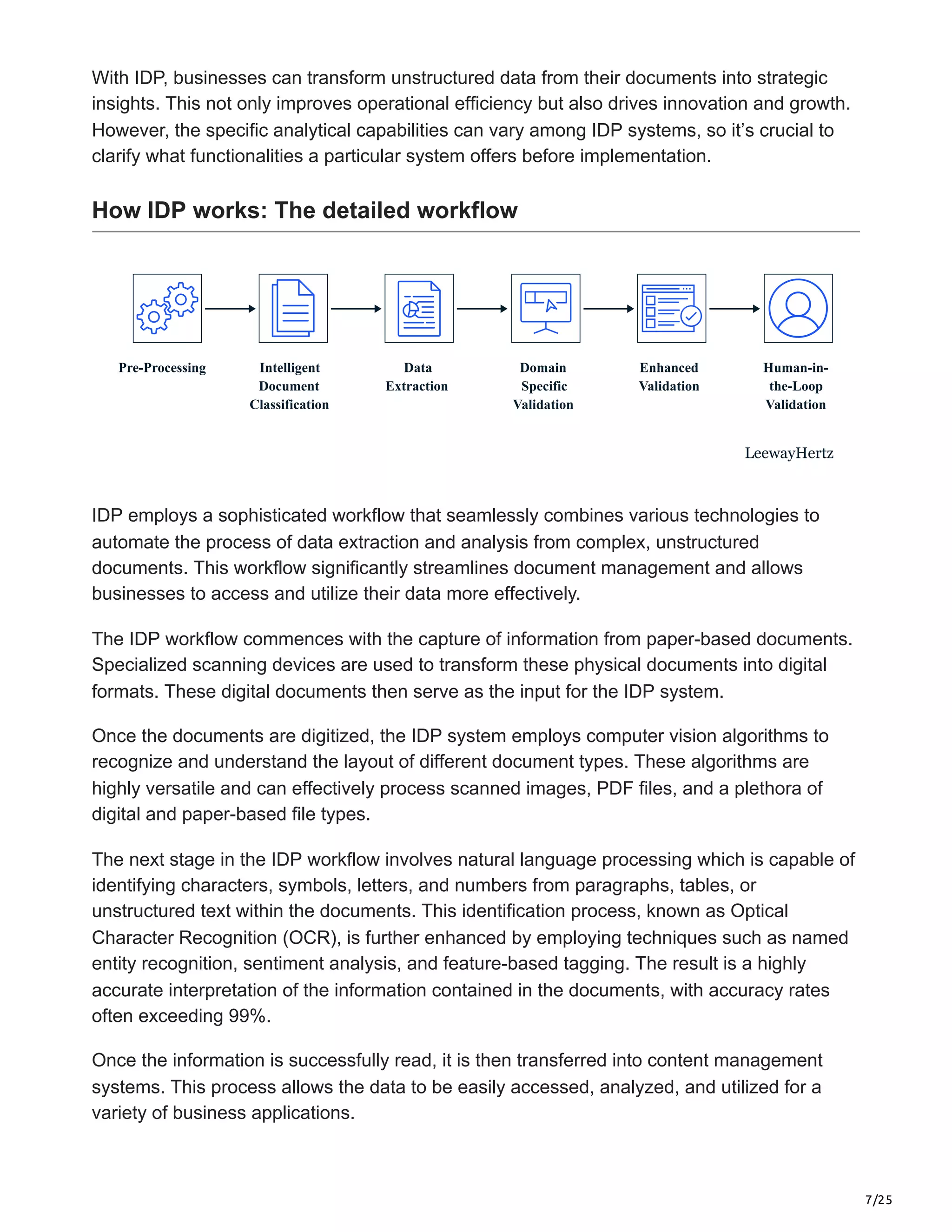 Intelligent Document Processing IDP.pdf | Desktop Publishing | Computer Software and Applications