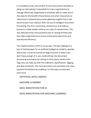 Intelligent Document Processing Workflow and Use cases.pdf