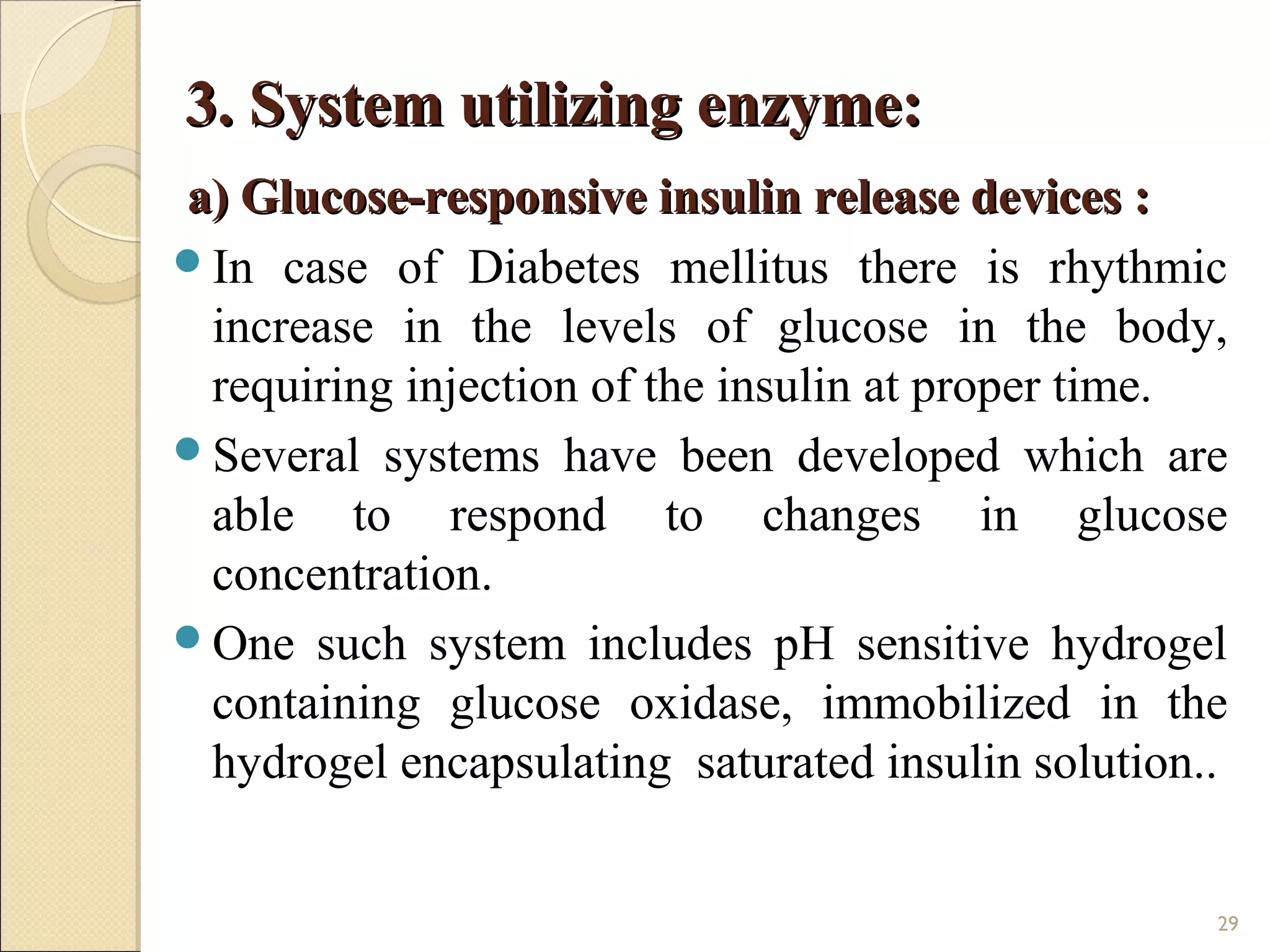 Intelligent drug delivery system | PPT