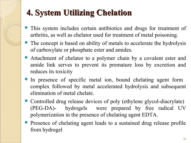Intelligent drug delivery system | PPT | Chemistry | Science