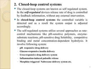 Intelligent drug delivery system | PPT
