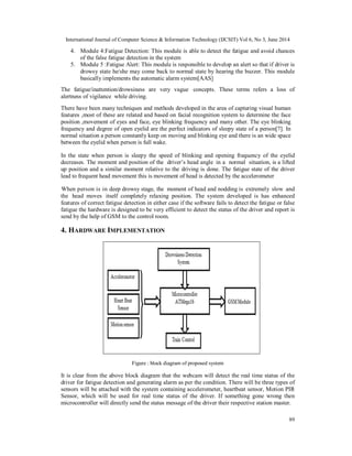 Intelligent fatigue detection and automatic vehicle control system | PDF