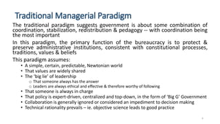 Intelligent Governance: An Alternative Paradigm | PPTX