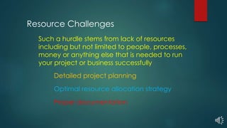 KNOW THE 4 CRITICAL TYPES OF CHALLENGES IN BUSINESS & LIFE | PPT