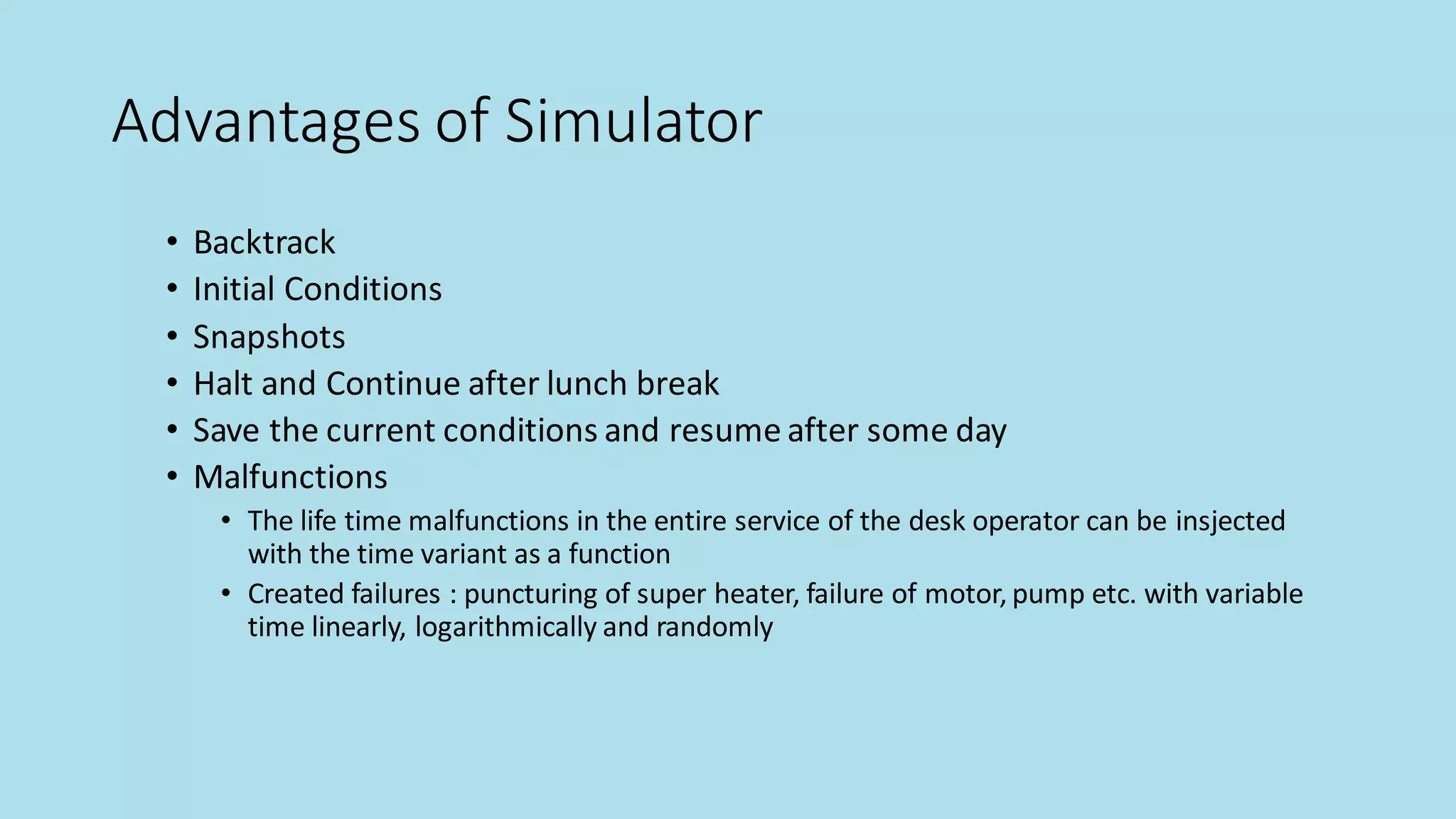 Intelligent instrumentation and power plant simulators | PPT