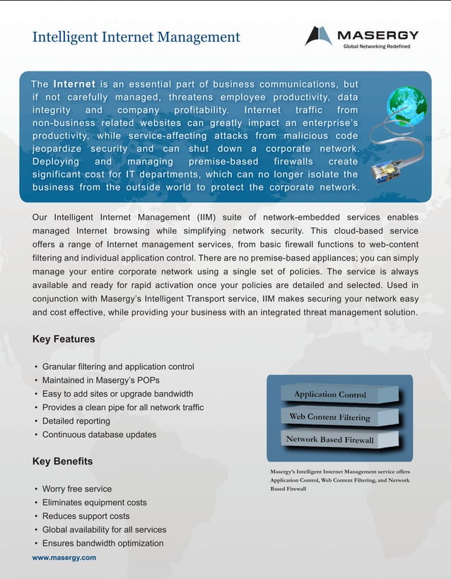 Intelligent Internet Managed | PDF