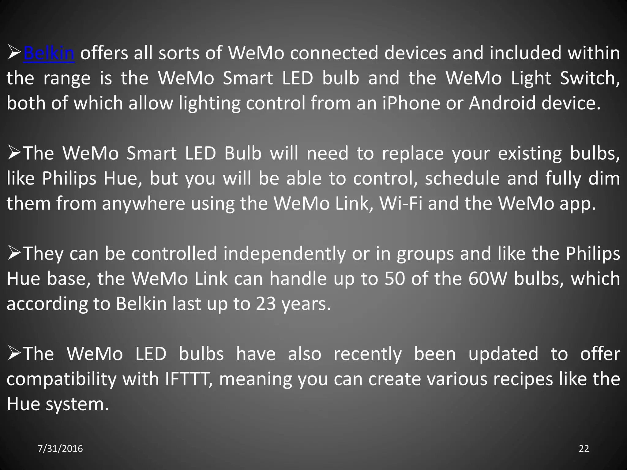 Intelligent lighting ppt | PPTX